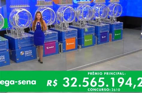 Veja os números sorteados no Concurso 2610 da Mega Sena