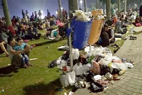 Sampah Malam Tahun Baru 2024 Jakarta Capai 130 Ton Terbanyak Sejak