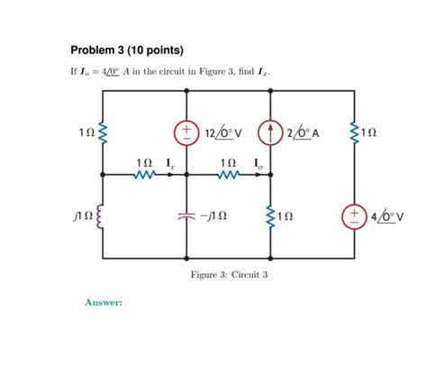 solved problem 5 10 points use thévenin s theorem to