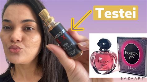 Testando Perfume Amakha Paris Glamour Sexy Inspira O Poison Girl Youtube