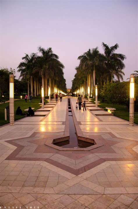 Al Azhar Park Cairo Islamic Architecture Landscape Architecture