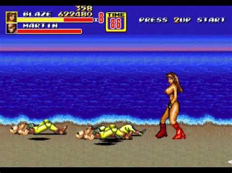 Streets Of Rage 2 Naked Blaze Remastered 18 TA Stg 5 6 YouTube