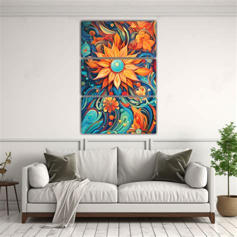 Cuadros De Decoración Cósmicos Y Psicodélicos DecoCuadros