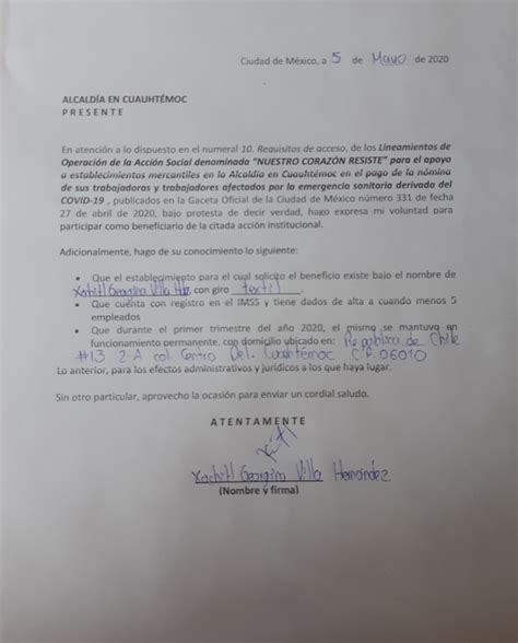 Carta Bajo Protesta De Decir Verdad Formato Descargable Alcald A