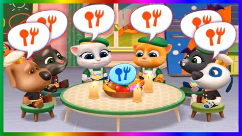 My Talking Tom Friends New Update Halloween By Outfit 7 IOS Android