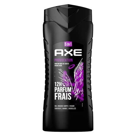 Livraison à domicile Axe Gel douche homme 5 en 1 provocation 400ml