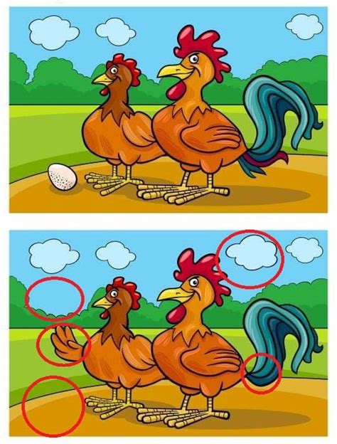 Spot The Difference Find Differences Between The Two Pictures