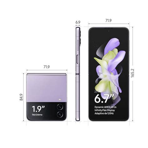 Smartphone Samsung Galaxy Z Flip G Tela Dobr Vel De Gb