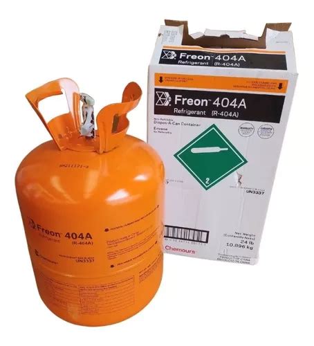 Botija De Gás Fluído Refrigerante R404a Chemours 10 896kg