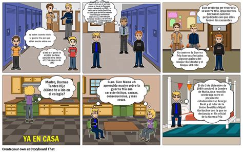 La Guerra Fria Storyboard By E Bd