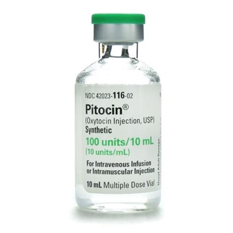 Pitocin Oxytocin Injection U Ml Multiple Dose Vial Ml Each