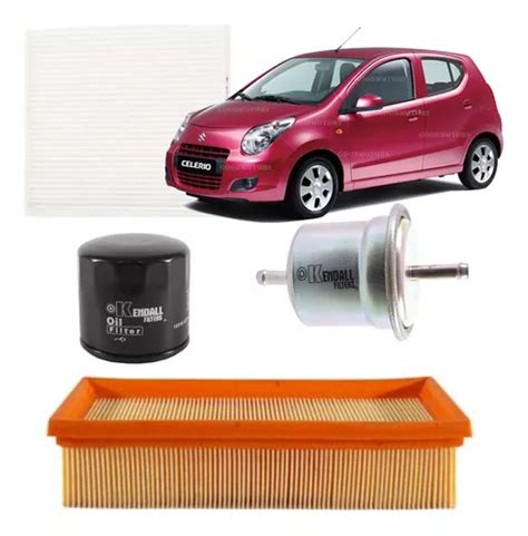 Kit Filtros Aire Polen Benc Aceite Suzuki Celerio 1 0 2012 Cuotas Sin