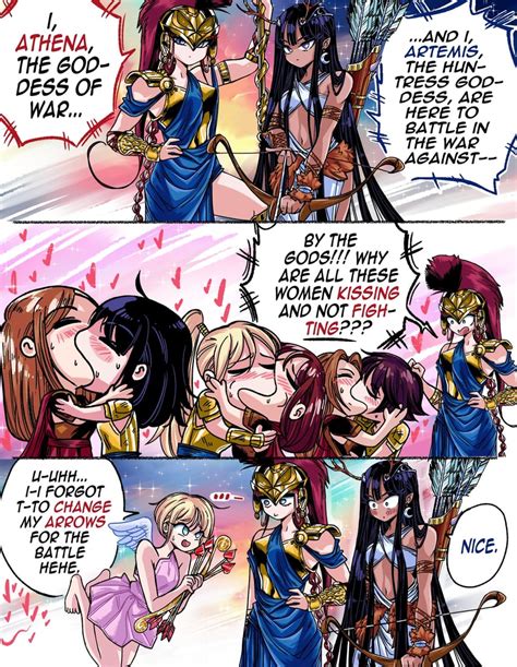 Athena And Artemis Greek Mythology Drawn By Grs Danbooru