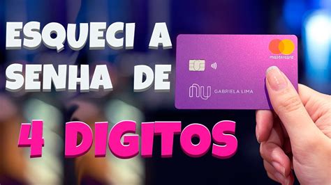 Como Ver A Senha De D Gitos Do Cart O Nubank Youtube