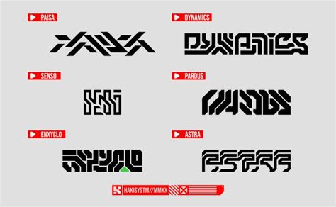Hakisystm I Will Design Futuristic Cyberpunk Logo Or Typography For