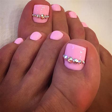Toe Nail Designs Pink Calorie