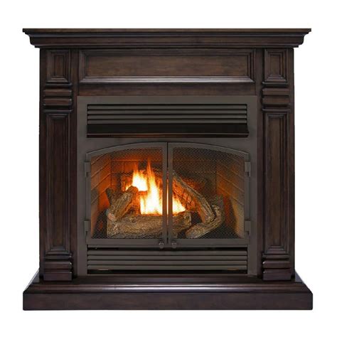 Duluth Forge Dual Fuel Ventless Fireplace Btu T Stat Control