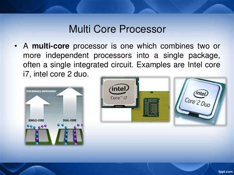 computer architecture multi core processor
