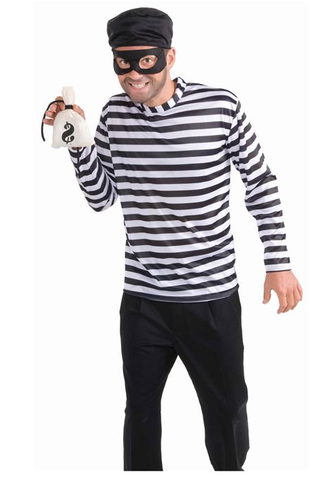 Disfraz De Hombre De Ladrones Multicolor Yaxa Store