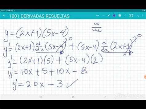 100 Derivadas Resueltas Parte 2 YouTube