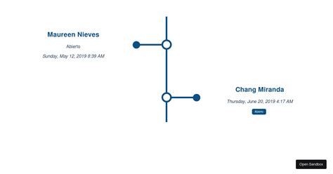 Vue Vertical Timeline Demo Forked Codesandbox