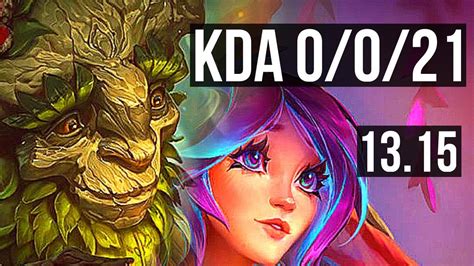 Ivern Vs Lillia Jng M Mastery Games Euw Master