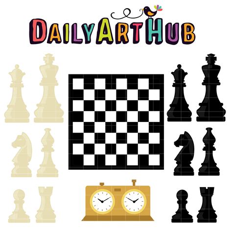Chess Board Clip Art