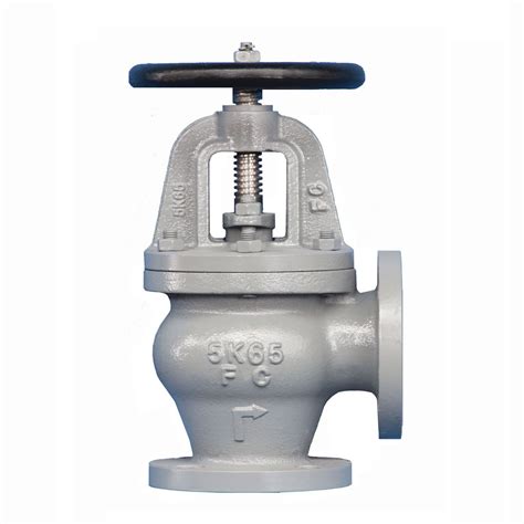 Wcb Ci Angle Marine Globe Valve Jis F K Jis Marine Valve