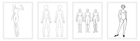 Printable Female Body Outline