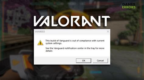 This Build Of Vanguard Is Out Of Compliance Fixed