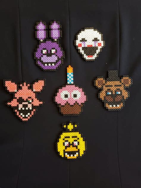 Five Nights At Freddy S Game Perler Beads By Perlercreationsshop On