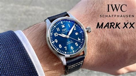 Iwc Pilot Mark Xx Blue Mm Youtube