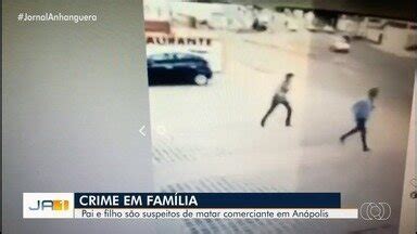 JA 1ª Edição Pai e filho são presos suspeitos de matar comerciante ao