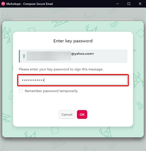 Mailvelope Encrypting Yahoo Email Step By Step