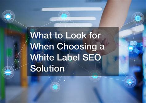 What To Look For When Choosing A White Label SEO Solution Reseller Buzz