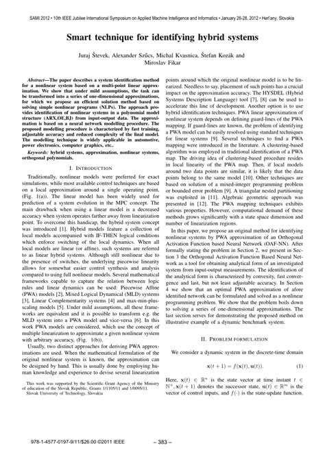 pdf smart technique for identifying hybrid systems