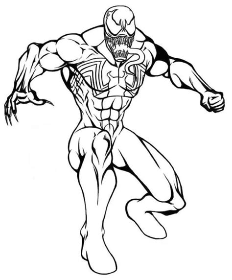 Venom Kolorowanki Do Druku