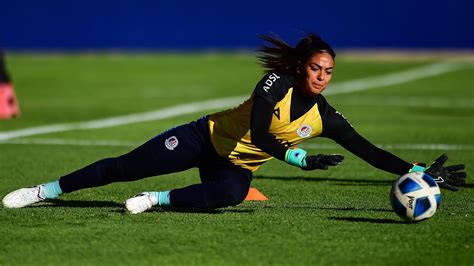 Stefani Jiménez portera mexicana a prueba con el Atlético de Madrid