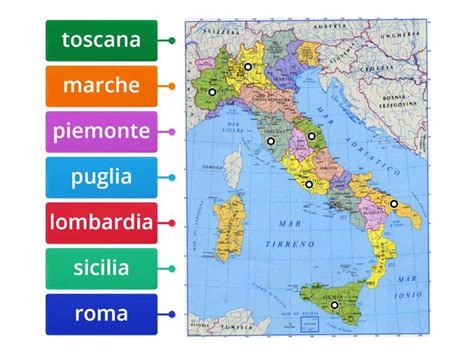 Carte Geografiche Labelled Diagram