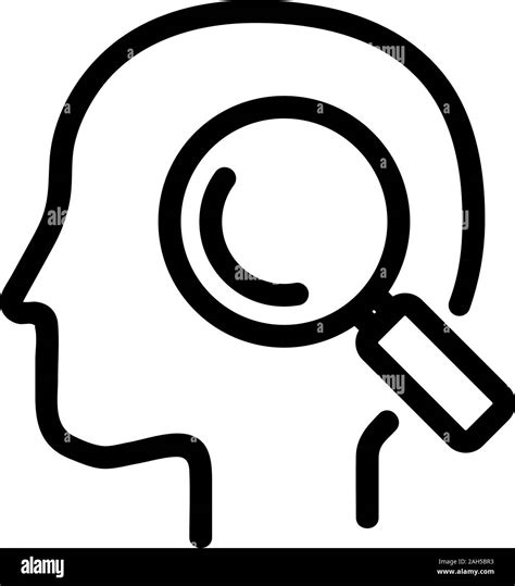 Practical Mindset Icon Vector Isolated Contour Symbol Illustration