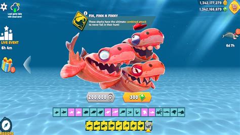 Hungry Shark Evolution Bigger Enemy Fin Finn N Finny New Special
