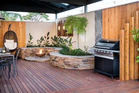 Coin Barbecue Jardin Amenagement Jardin Coin Barbecue Le