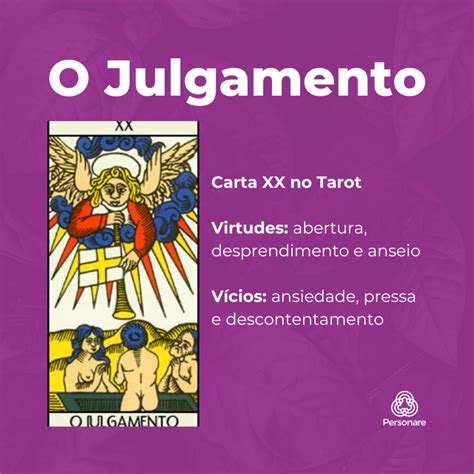 O Julgamento No Tarot Significados Da Carta Xx