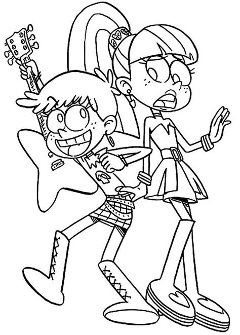 15 Desenhos De The Loud House Para Imprimir E Colorir Pintar