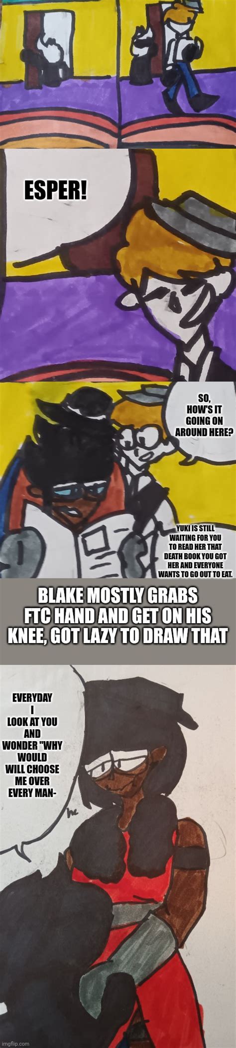 Imgflip Mafia Part 2 Comic 4 You Can Tell I Fall Asleep On This Imgflip