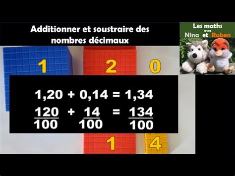 S6 E3 Additionner et soustraire des nombres décimaux YouTube