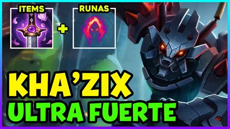 SÚPER DAÑO COMO JUGAR KHA ZIX JUNGLA S14 GUÍA ESPAÑOL TEMPORADA
