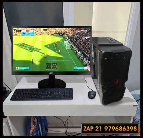 PC Gamer Ryzen 5 AMD Testo Na Hora Roda GTA V No FULL