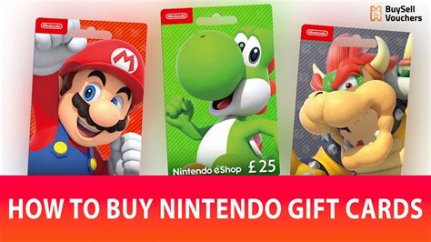 How To Buy Nintendo Gift Cards Guide 2024 YouTube