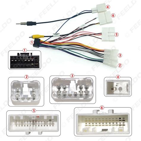 Câble de démarrage harnais de câblage adaptateur 16 broches avec fil de